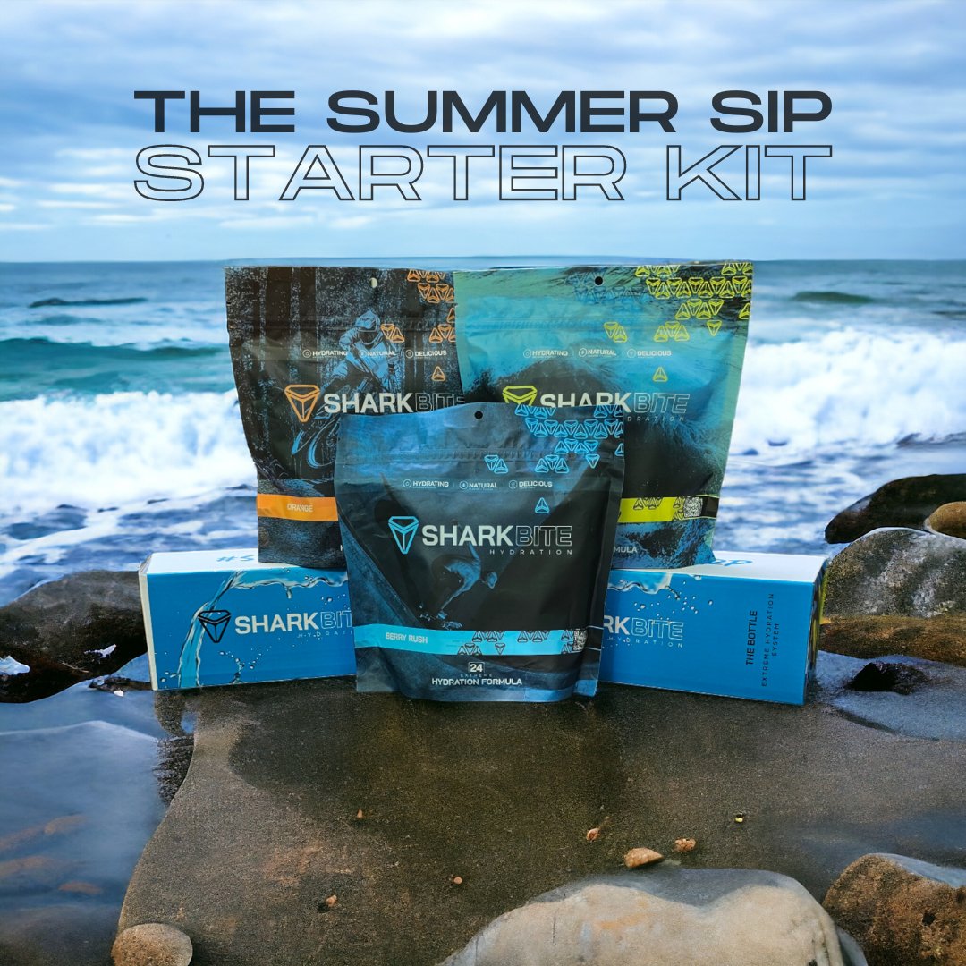 Summer Sip Starter Kit: Hydrate in Style with Flavors That Pop! – SHARKBITE HYDRATION