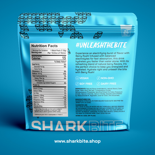 Natural Electrolyte Powder – SHARKBITE HYDRATION