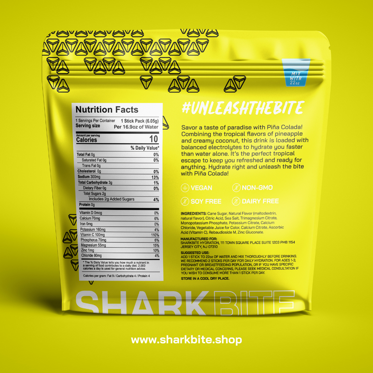 Natural Electrolyte Powder – SHARKBITE HYDRATION