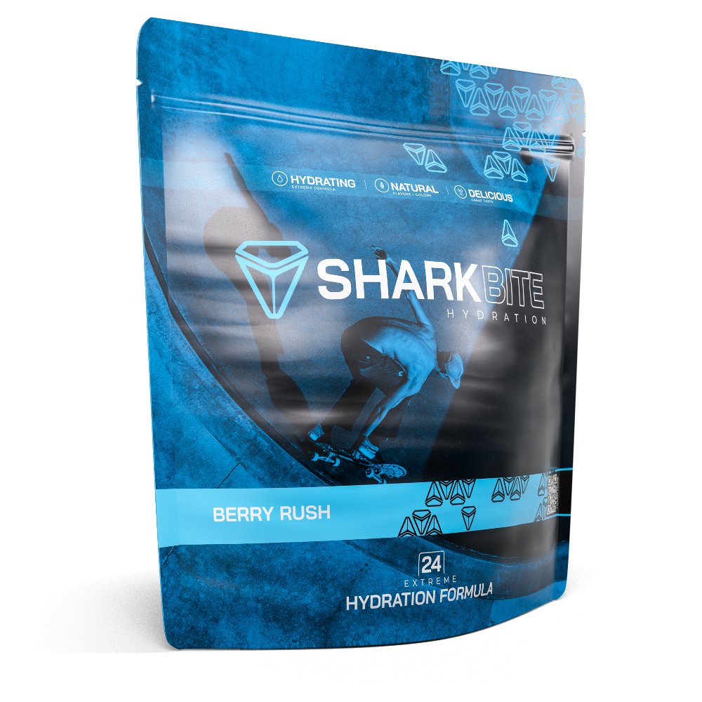 BERRY RUSH Electrolyte Drink | Sharkbite Hydration – SHARKBITE HYDRATION
